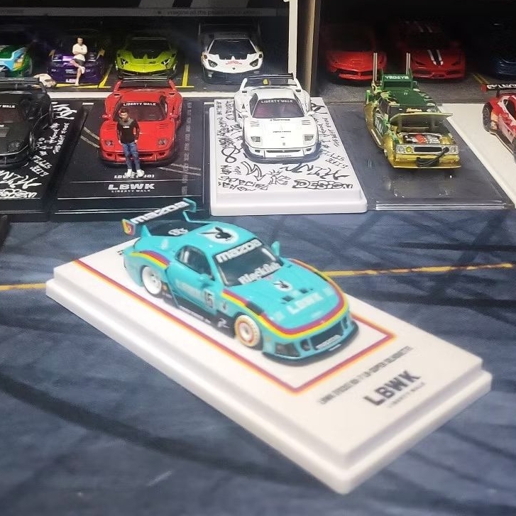 Inno64 Mazda RX7 LBWK Blue | Shopee Malaysia