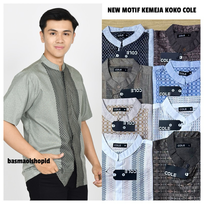 PUTIH KEMEJA Cl76-cl97 Koko CL Newest Adult Men 2025 | Short Sleeve ...