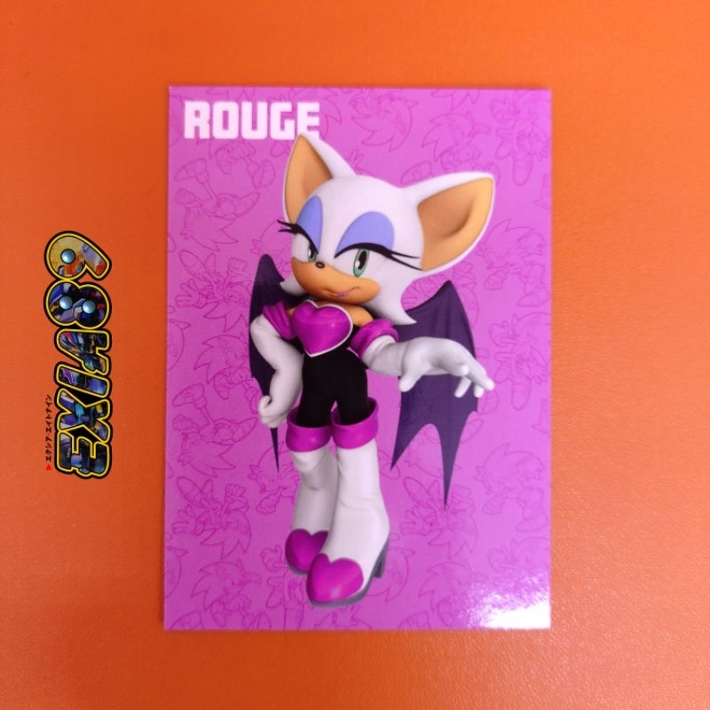 Sonic The Hedgehog Official Trading Card Collection 36 - Rouge (The ...
