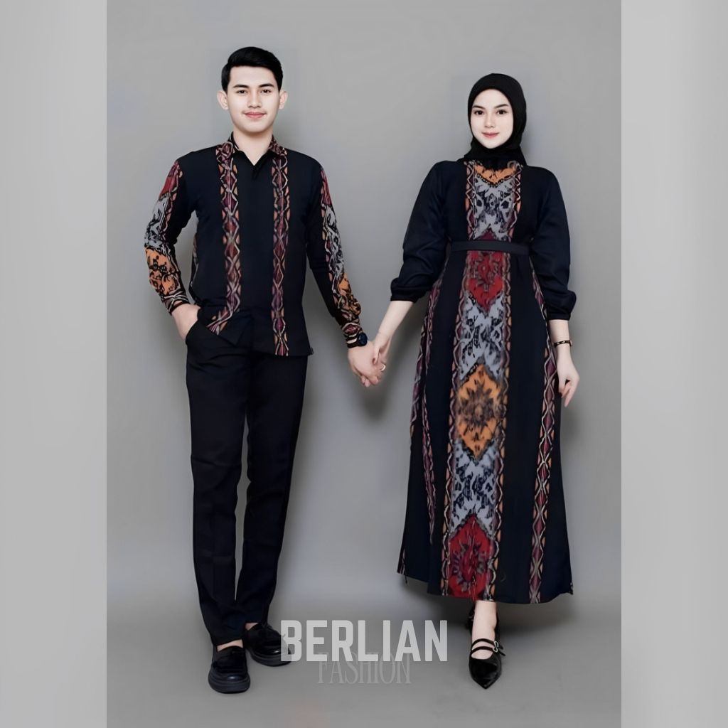 Woven Couple Gamis Dress for Men and Women, Modern Official Wedding ...