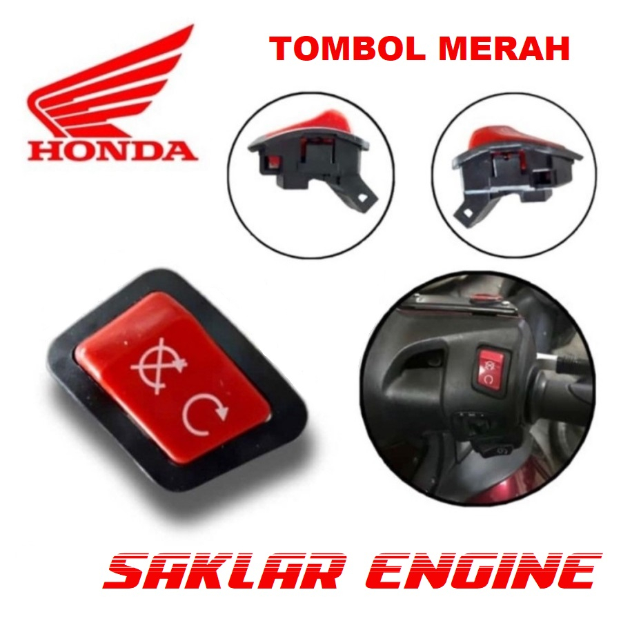 TOMBOL MESIN MERAH Vietnam Red Button Engine Switch Beam Light Switch ...