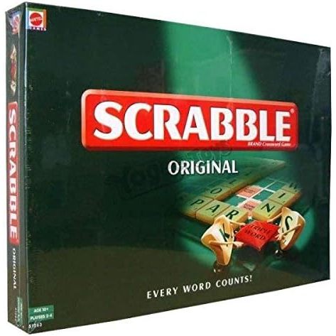 Educational Toy for Arranging Scrabble Letters - Classic Scrabble Board ...