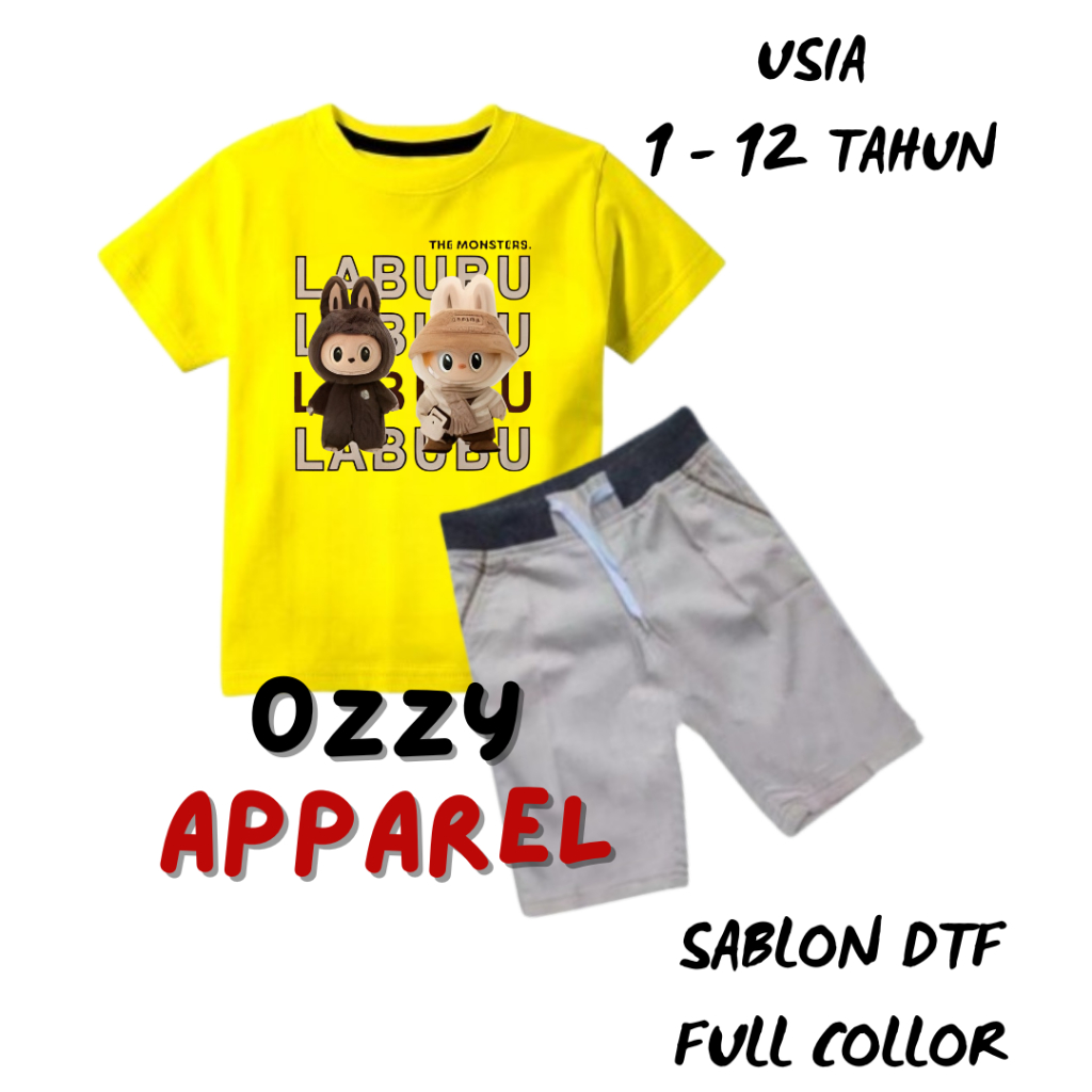 Labubu Patterned Boys' Suits / Labubu Printed Clothes / Labubu Printed ...