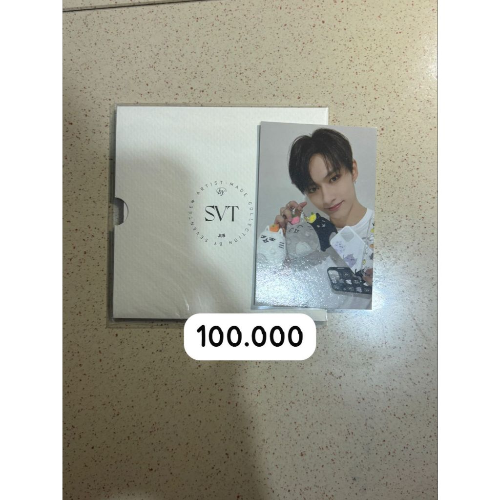 SEVENTEEN ARTIST MADE COLLECTION SEASON 1 JUN MAKING LOG KEYRING ...