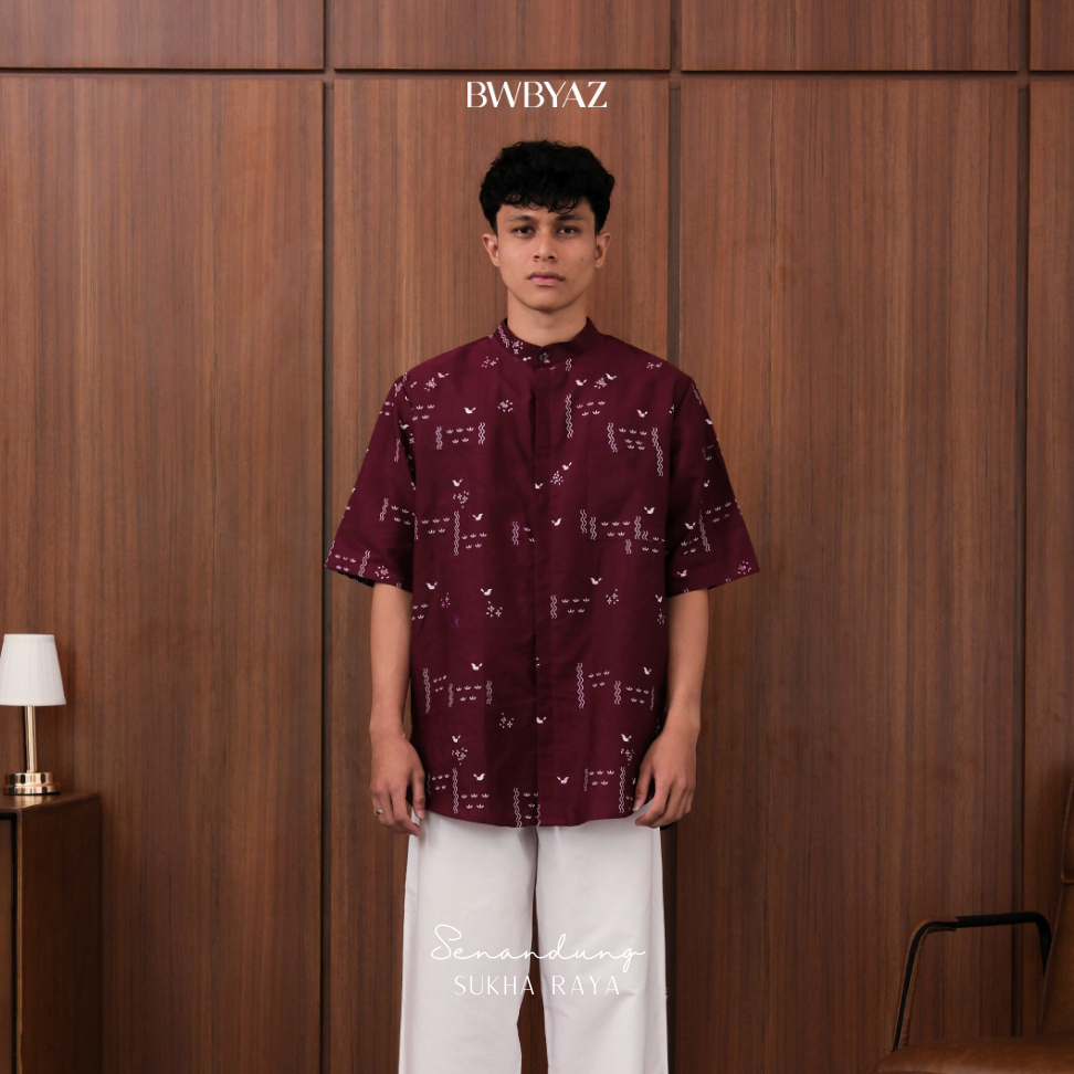 Bwbyaz - SENANDUNG SUKHA RAYA - KUSUMA BATIK SHIRT SHORTSLEEVE | Shopee ...