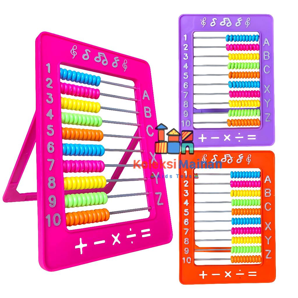 Educational Toy Abacus Calculating Tool for Children Learning to Count ...