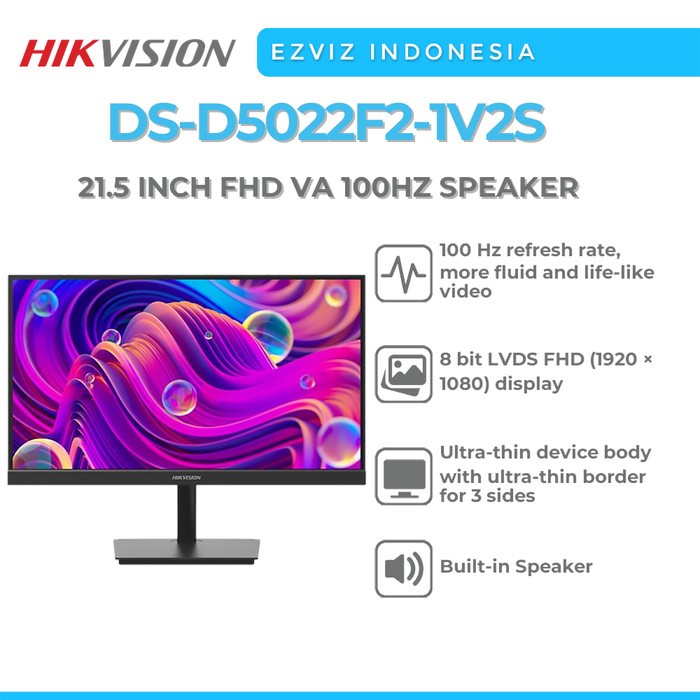 Original Hikvision DS-D5022F2-1V2S Monitor WITH GUARANTEE | Shopee Malaysia