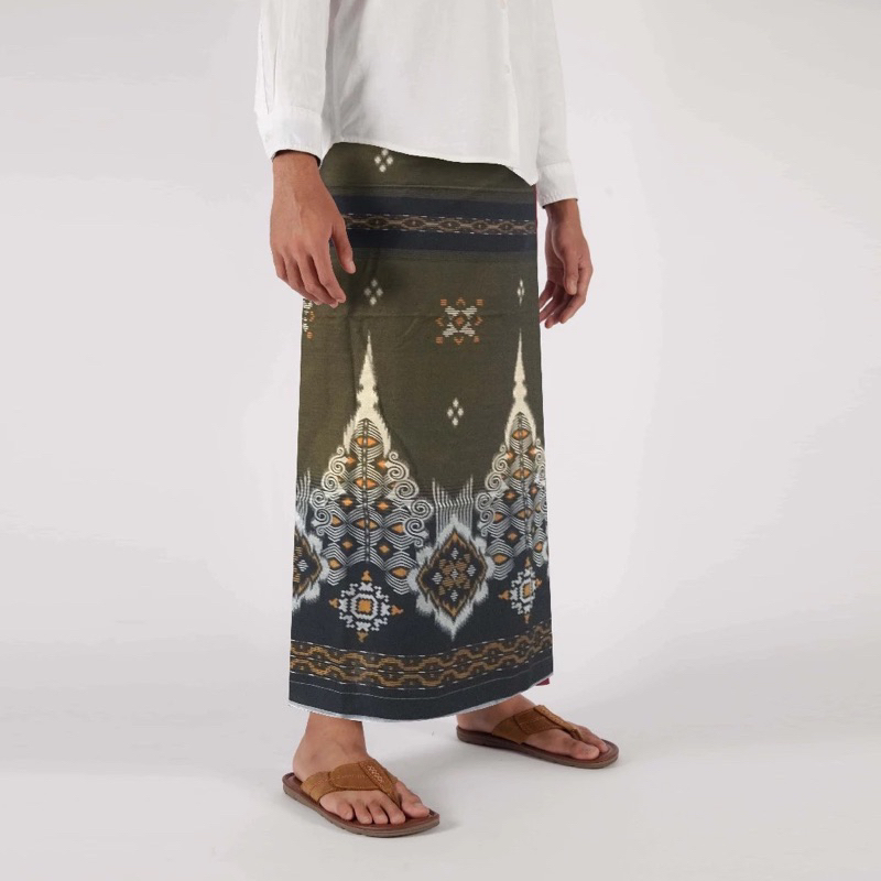 Adult Men's Woven Sarong Mango Flower Millennium Dobby Premium Special ...