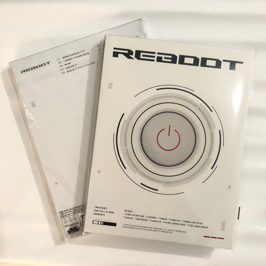 Treasure Reboot Photobook Album Sealed | Shopee Malaysia