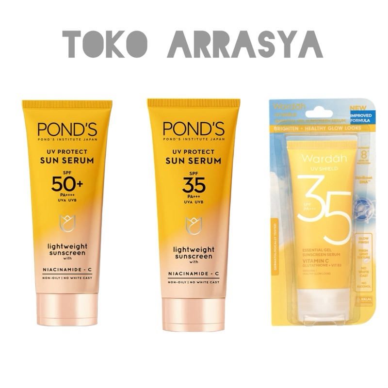 Ponds sun serum wardah sunscreen spf 35 pa+++ | Shopee Malaysia