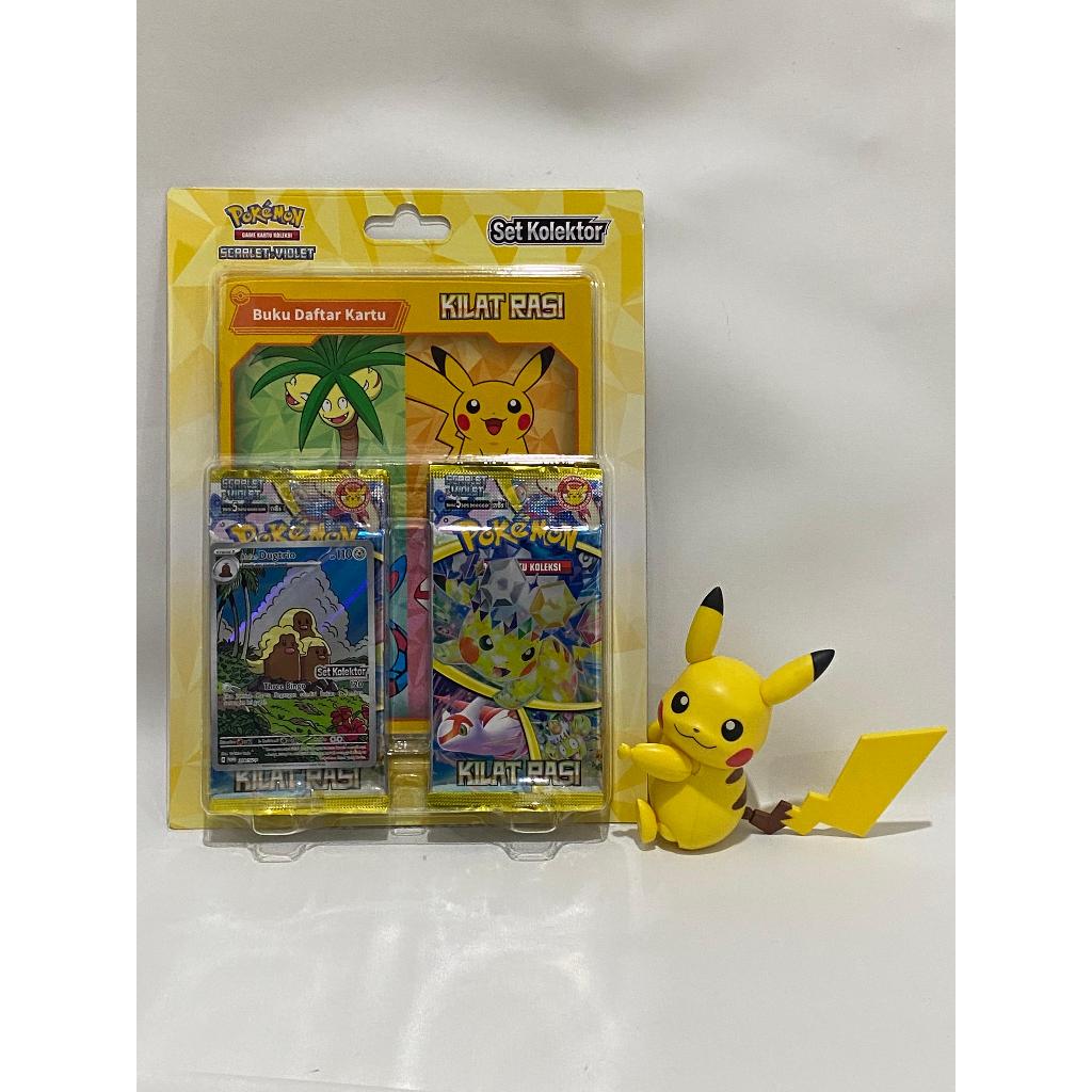 Booster Box Set Pikachu Pokemon Indonesia Flash Collector SV8S /Pokemon TCG SV8S Collection Game ...