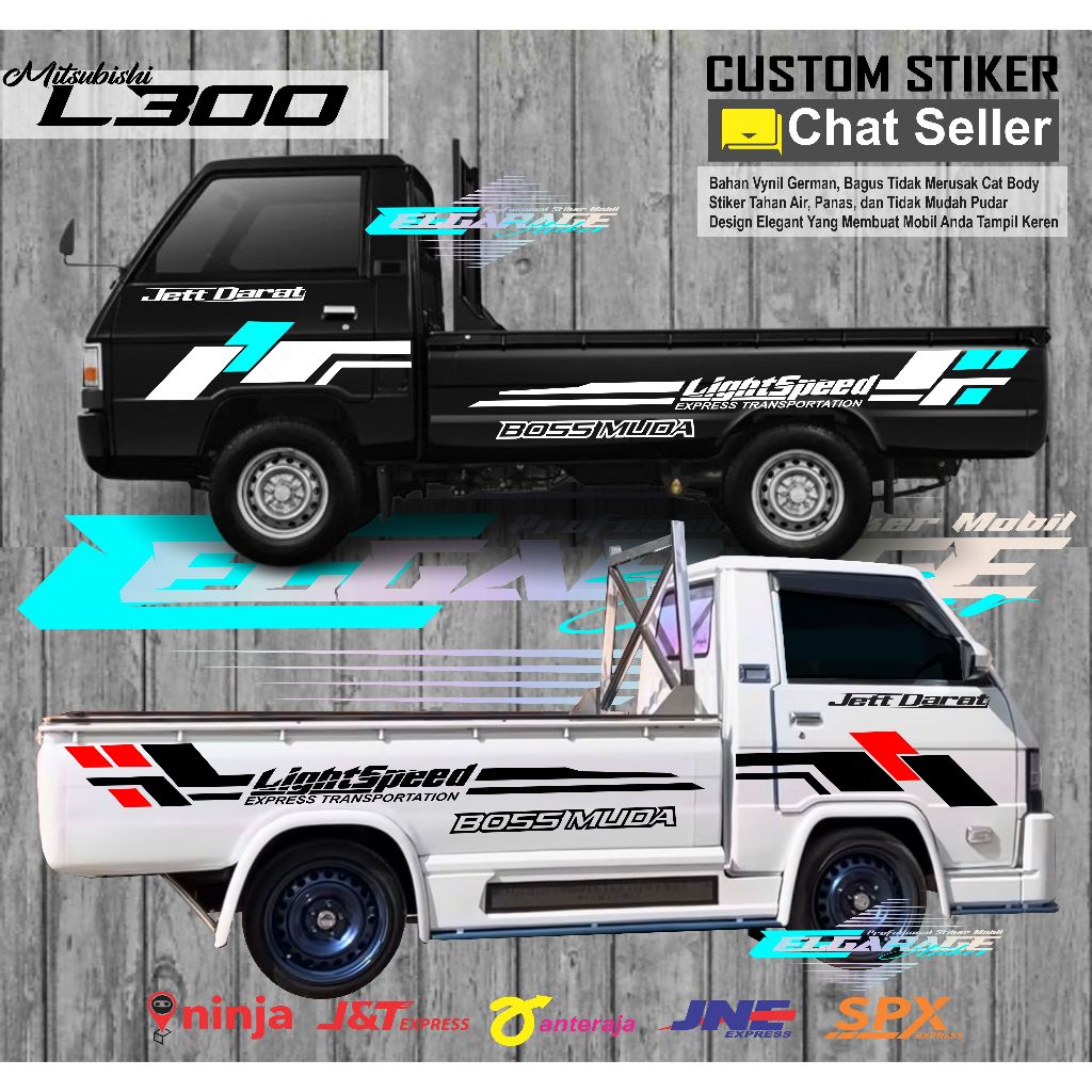 Mitsubishi pickup sticker L300 sticker list pickup L300 sticker L300 ...