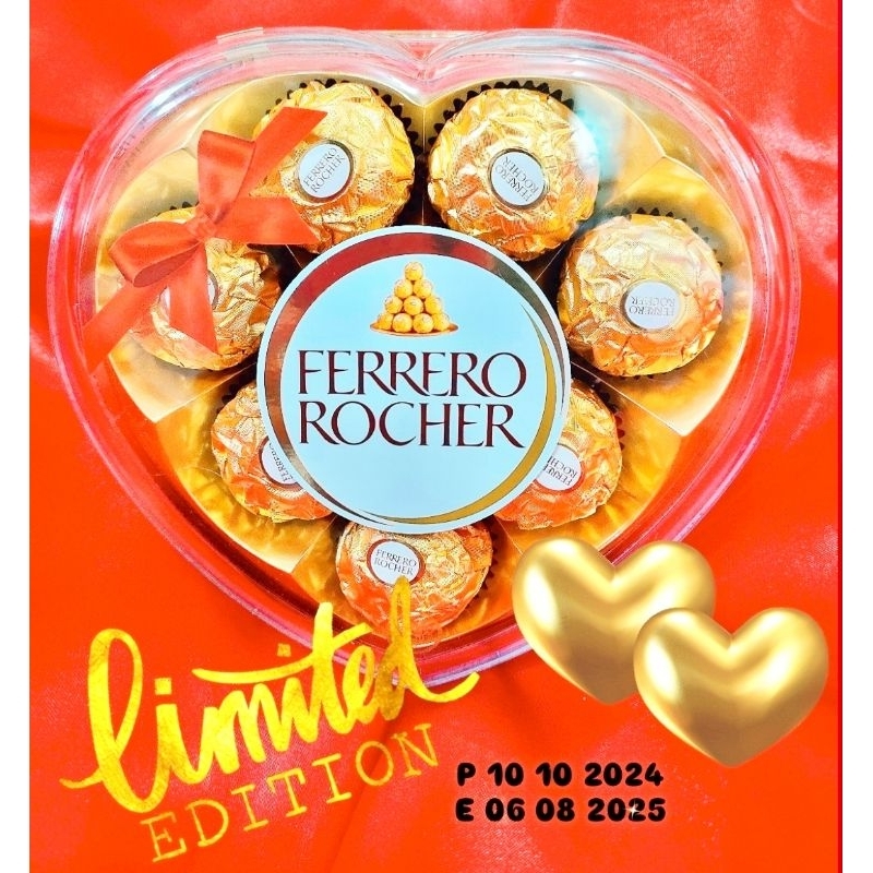 Ferrero ROCHER Valentine's Chocolate CONTAINS 8 SHAPES Love LIMITED ...