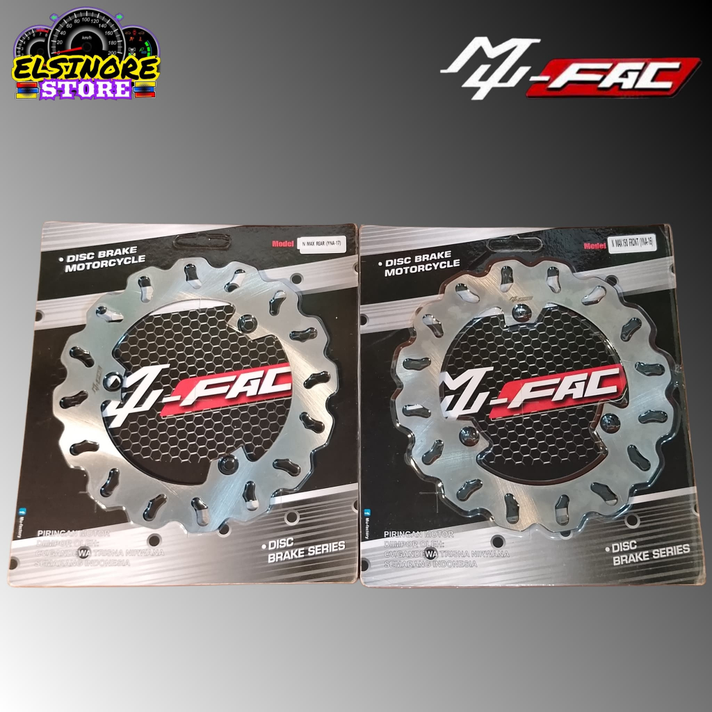 Nmax OLD / NMAX NEW DISC PLATE FRONT AND REAR STANDARD SIZE 230 MM ...