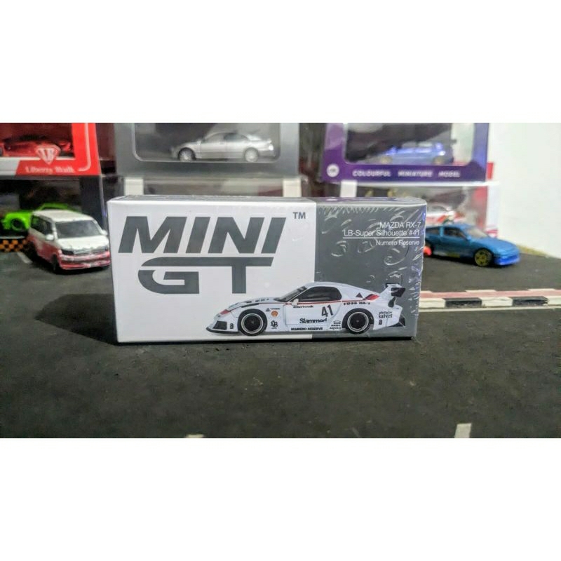 Diecast Mini GT Mazda RX7 RX 7 Super Silhouette 41 Numero Rrserve no ...