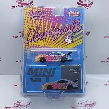 Mini GT 743 Nissan SILVIA S15 LB-Super Silhouette LBWK KUMA Blister ...