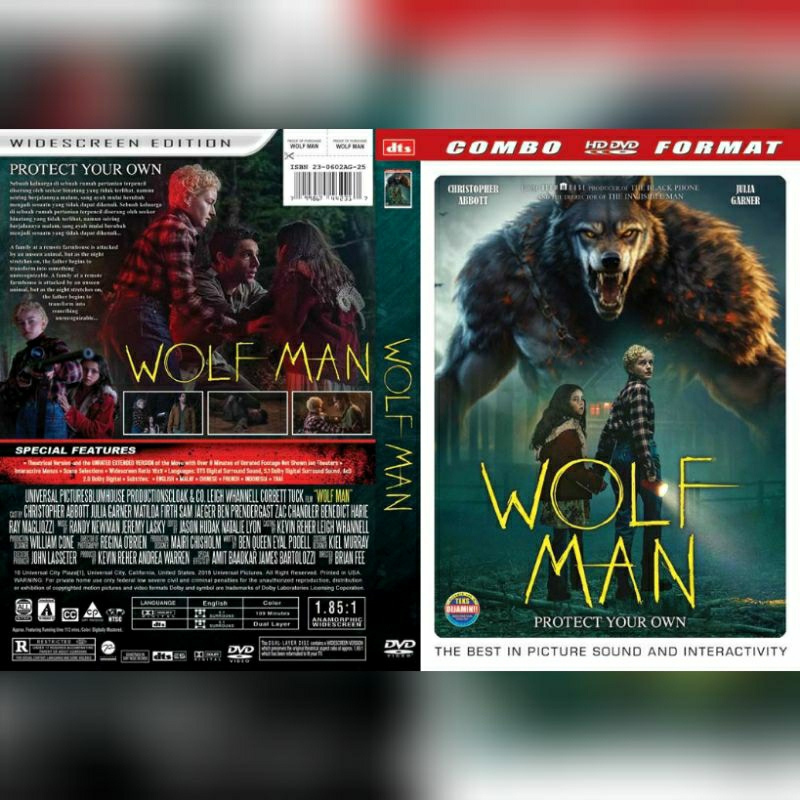 Dvd Wolf Man 2025(Christopher Abbott) | Shopee Malaysia