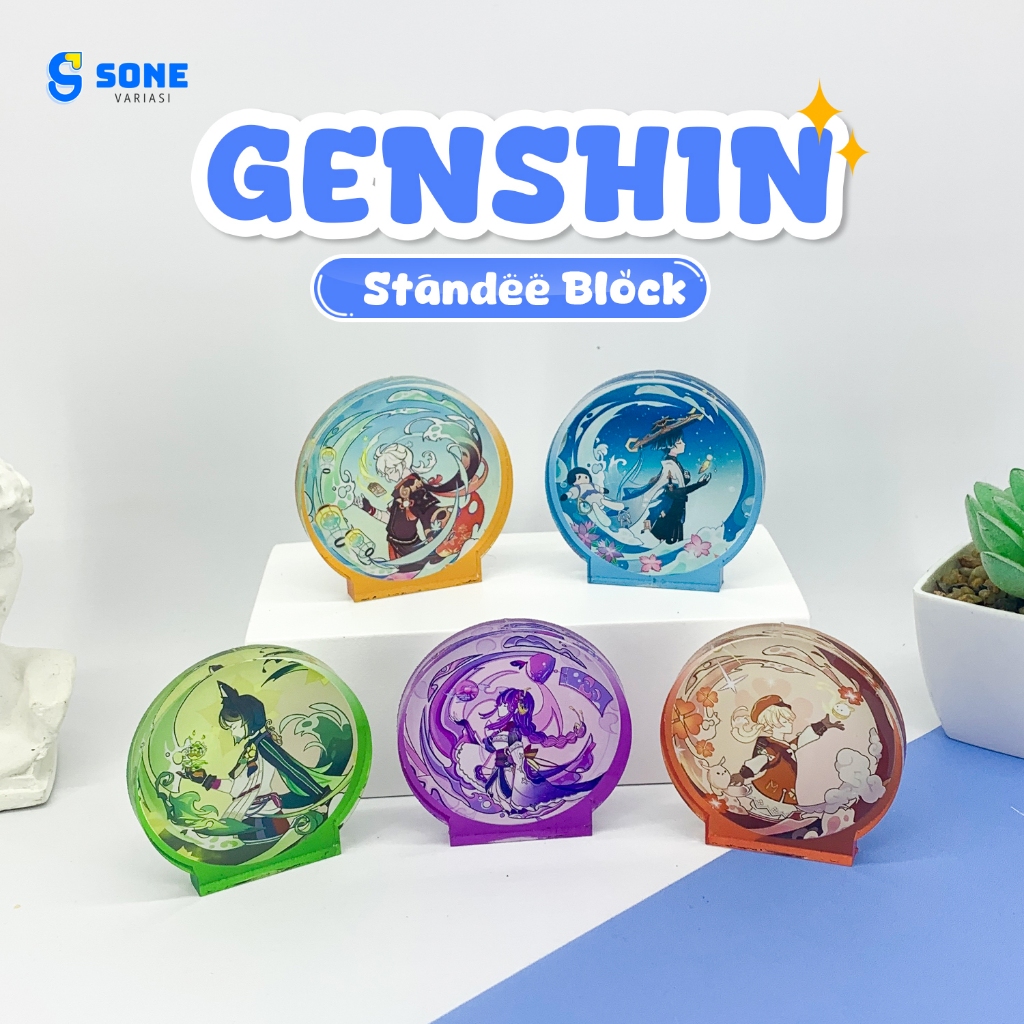 Genshin IMPACT Acrylic Standee/ Anime Stande/ Translucent Acrylic ...
