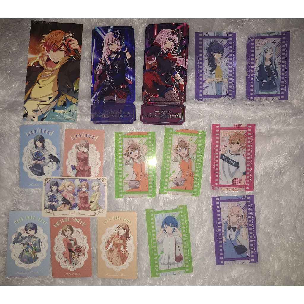 Official non-pick project sekai paper | Shopee Malaysia