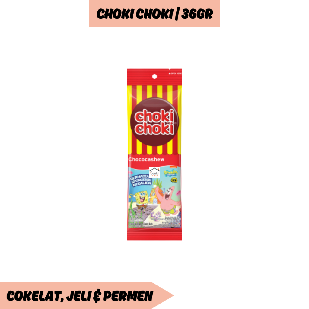 Choki Choki Chocolate Paste with Cashew Nuts Sachet Pack of 4 | Shopee ...