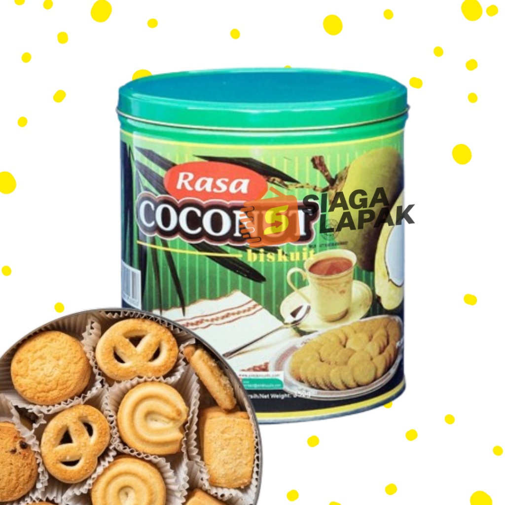 Canned Coconut Biscuits 350gr AIM Biscuits Coconut Flavor | Shopee Malaysia