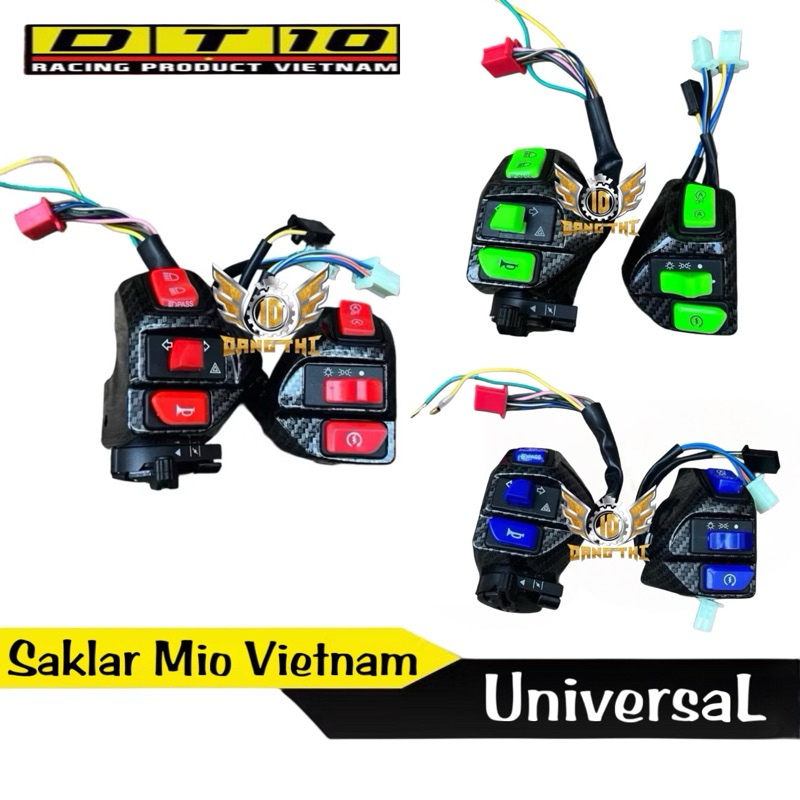 Mio Vietnam Carbon Switch Set Universal RightKiri Mio Aerox Xeon ...