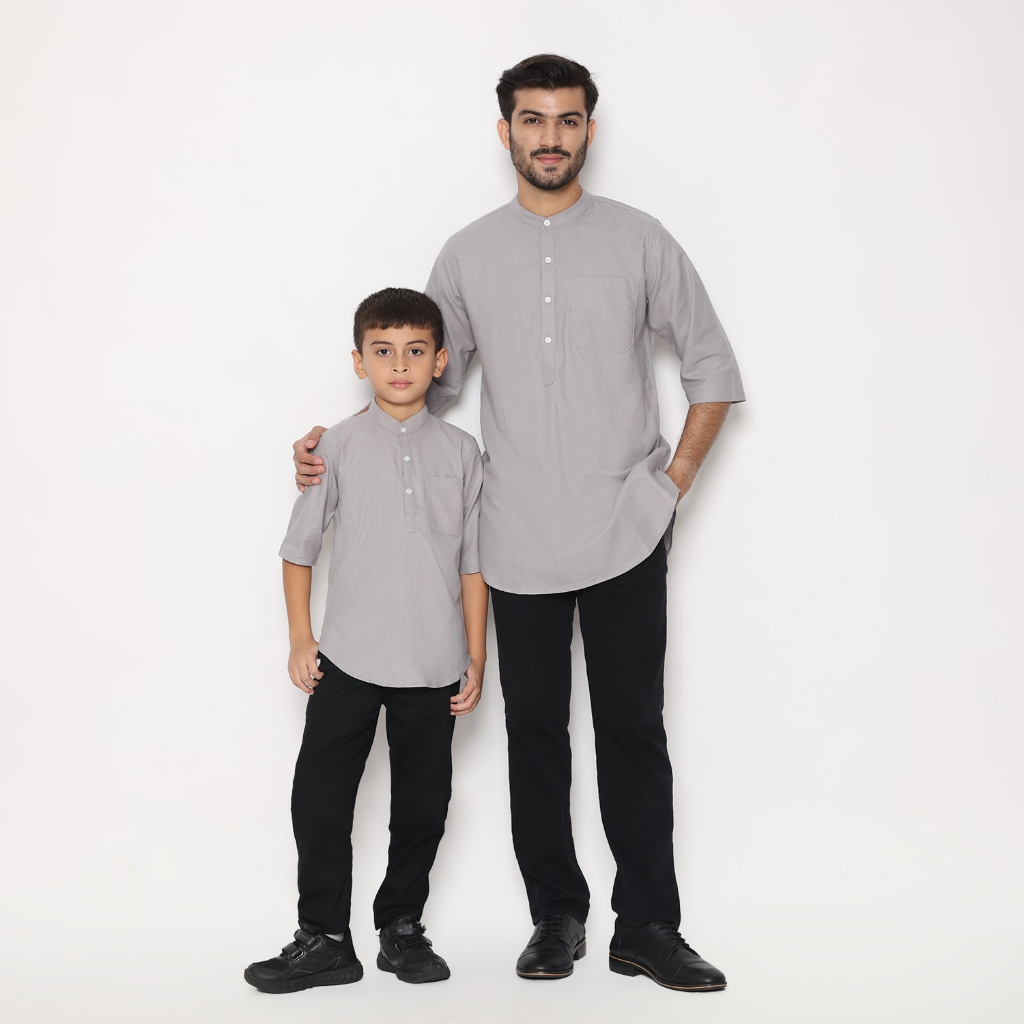 KEMEJA Dancus Koko Pakistan Couple Shirt / Koko Kurta Couple Father Son ...