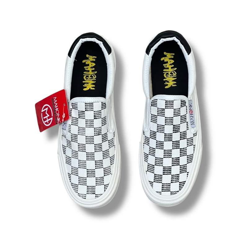 LOKAL MAHONK SHOES - Slip On Catur Og Mahonk Canvas Material Original ...