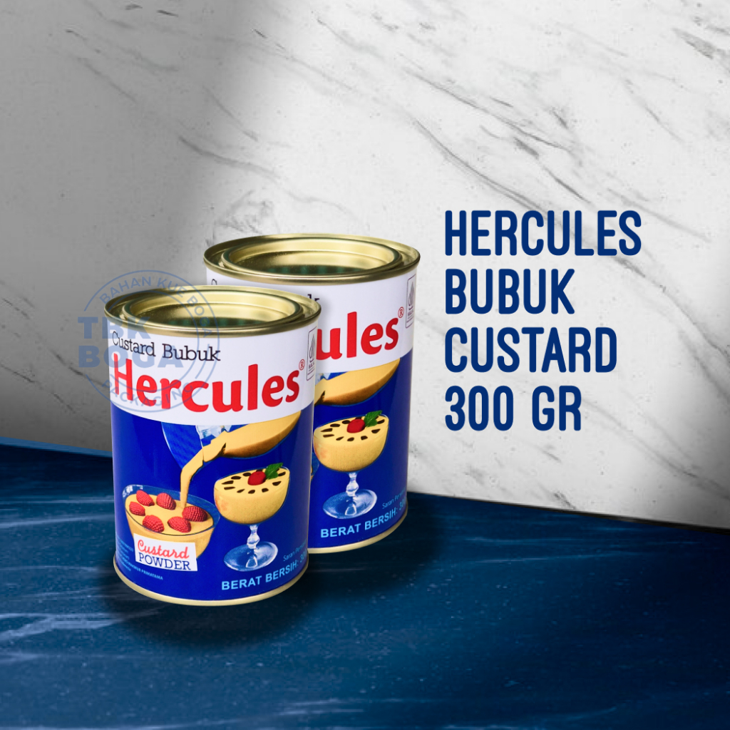 Hercules Custard Powder ( 300 gr ) Kustard Powder Filling Sus | Shopee ...