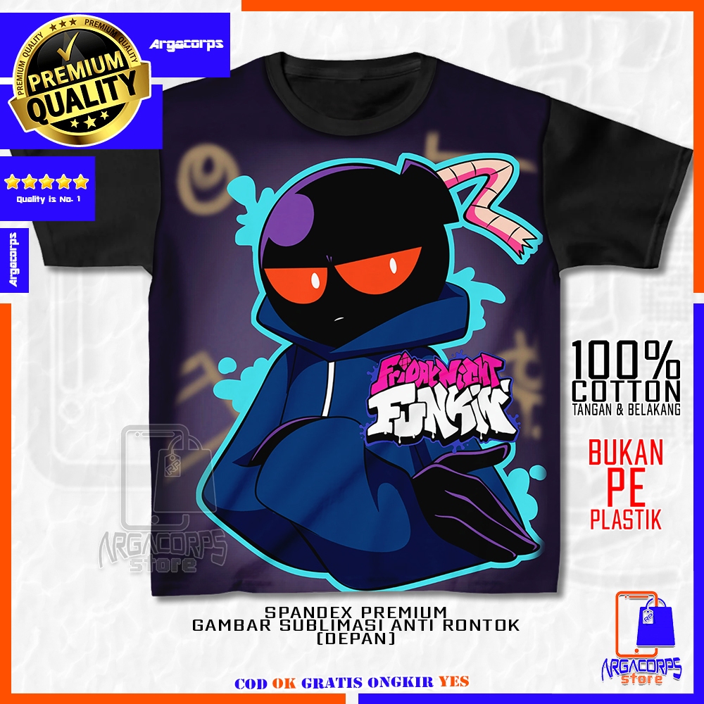 3d Children's T-shirt Premium Children's Clothes - Whitty FNF Funkin ...