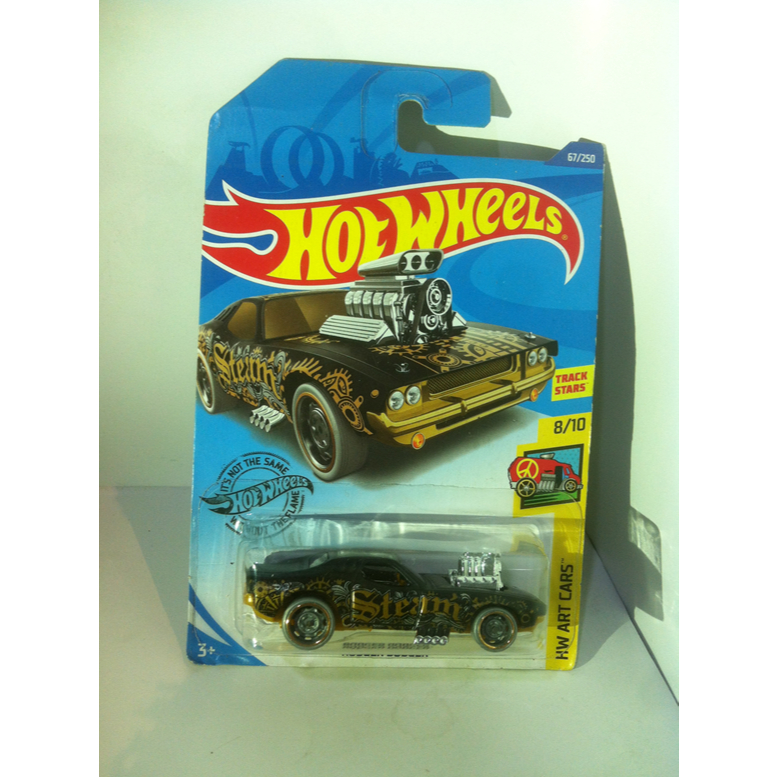 Hot Wheels. 2020 HW Art Cars Mini Collection - 8. Rodger Dodger. Matte ...