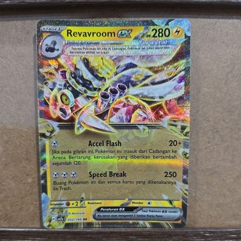 Revaroom EX RR TCG INDONESIAN POKEMON / INDONESIAN POKEMON CARD | Shopee Malaysia