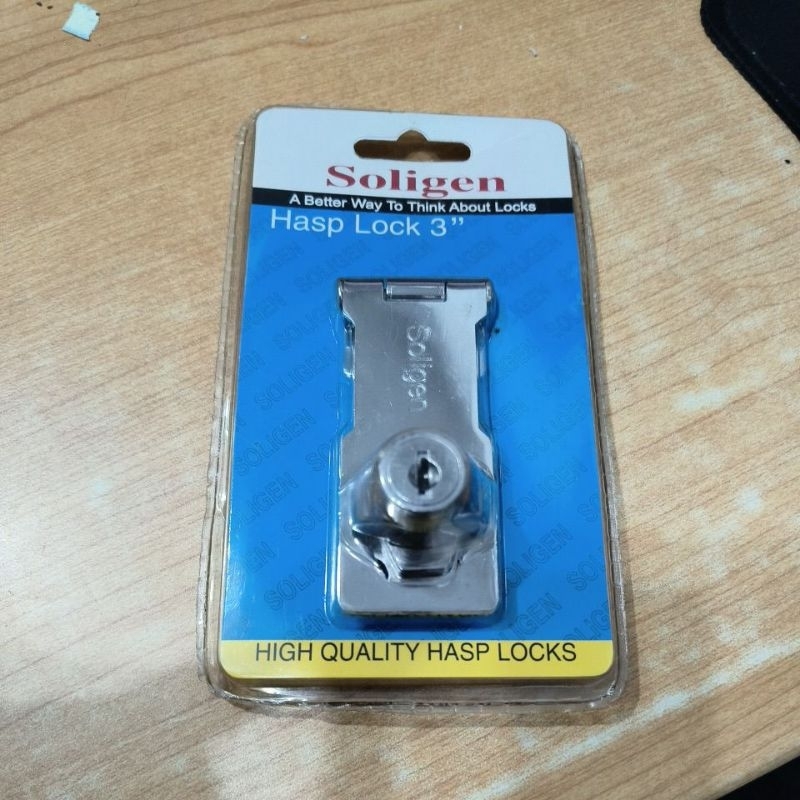 Soligen HASP LOCK Overpal Key 3" / 3 inch SOLIGEN HAPS LOCK Overpal Key ...