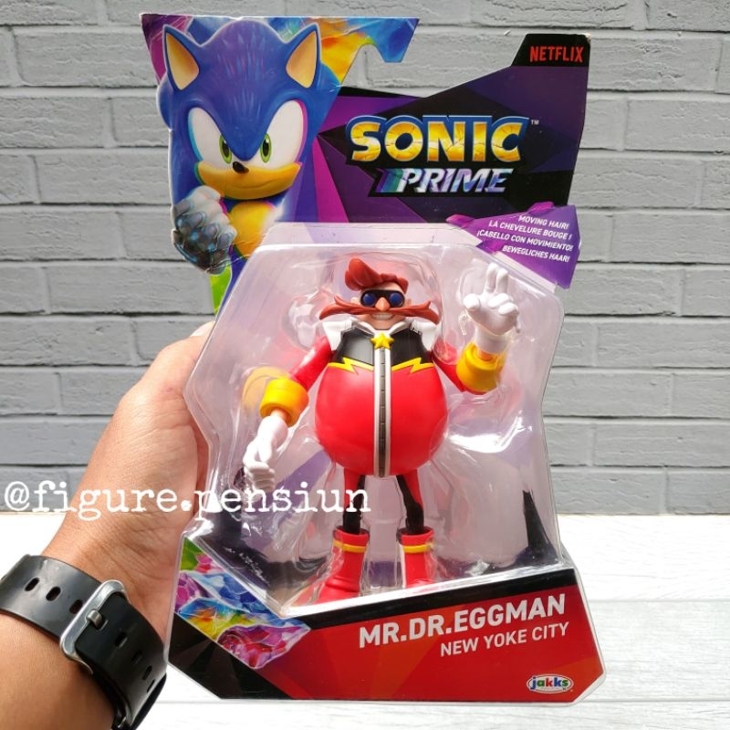 Sonic PRIME MR. Dr.eggman NEW YOKE CITY JAKKS PACIFIC ACTION FIGURE ...