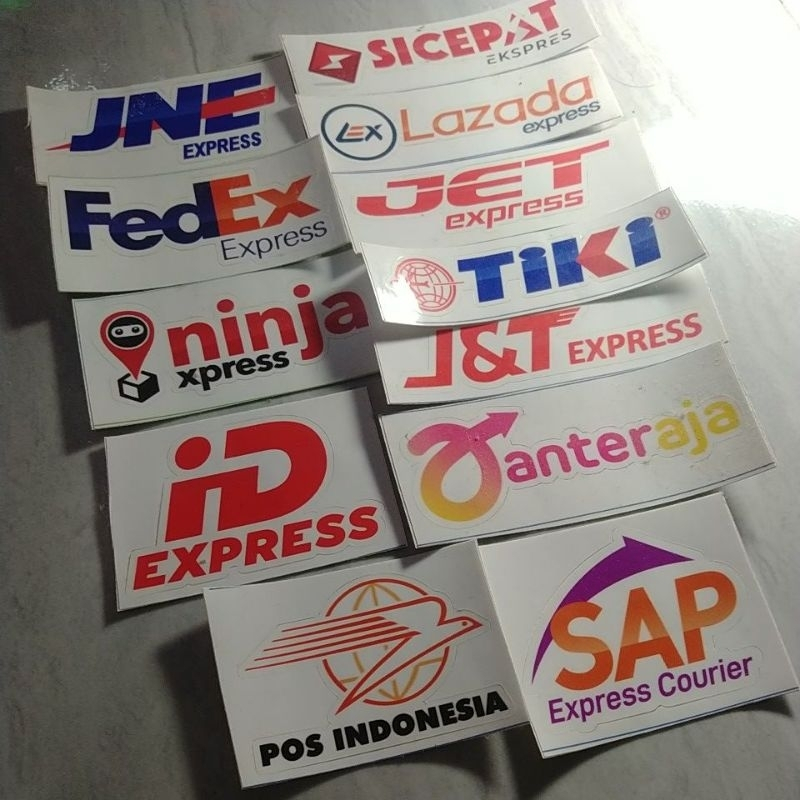Goods Delivery Expedition Sticker (JNE, SiCepat, FedEX, NinjaExpress ...