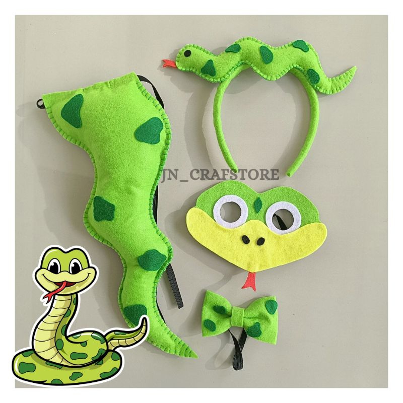 (CAN REQUEST) Snake Costume Educational Toy/Snake Costume Package Set ...
