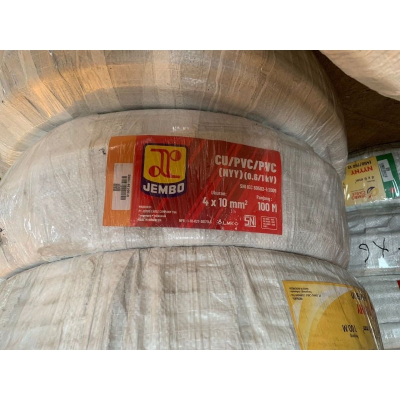 Jembo cable NYY 4x10 high voltage copper wire | Shopee Malaysia