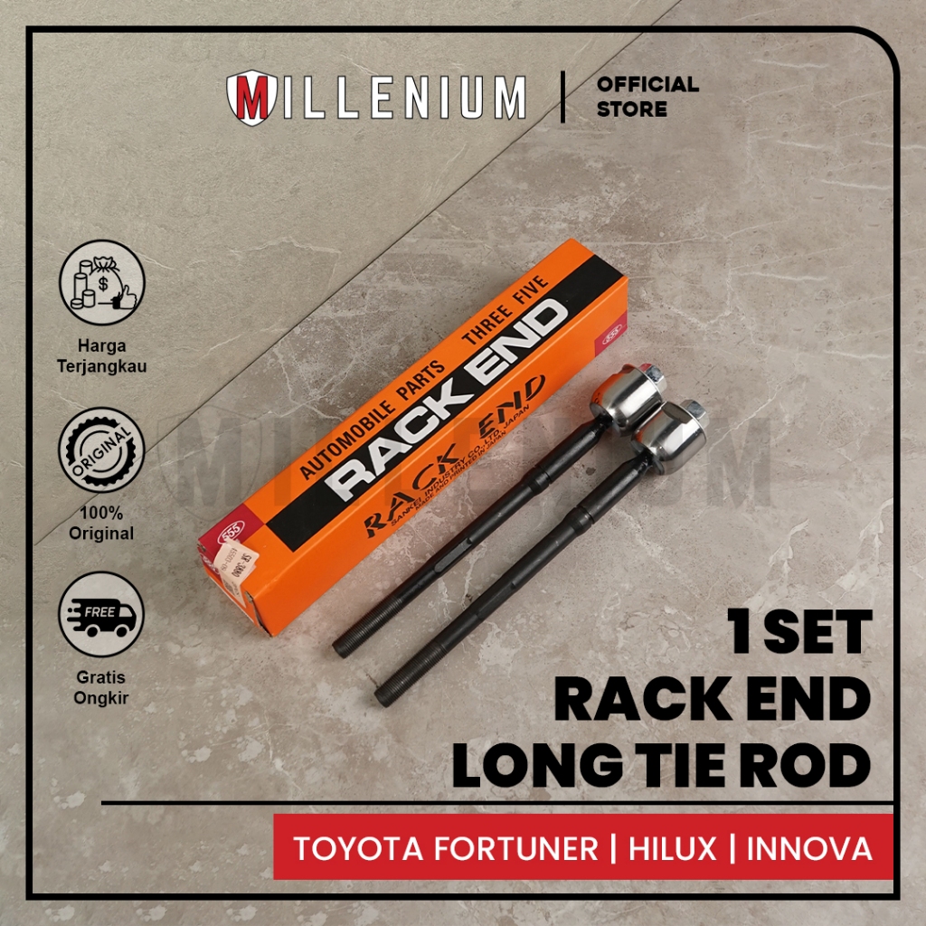Rack End Long Tie Rod TOYOTA INNOVA FORTUNER HILUX Sc Single Double ...
