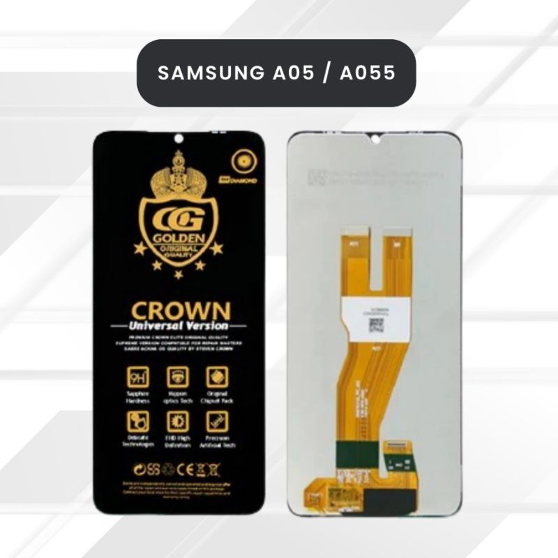 Lcd SAMSUNG A05 / A055F TOUCHSCREEN FULL SET / LCD COMPLETE ORIGINAL ...