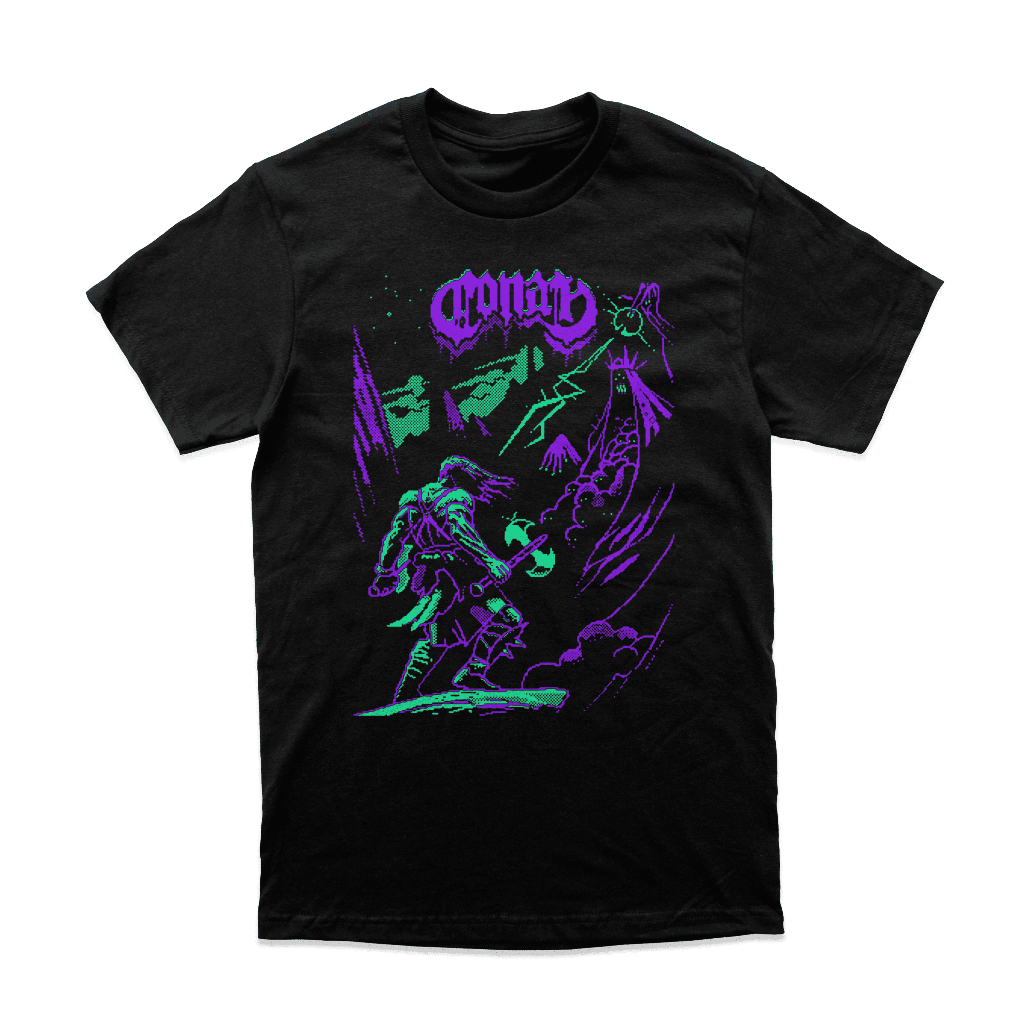 Conan Doom Sludge Band T-shirt "8 bit" Merchandise | Shopee Malaysia