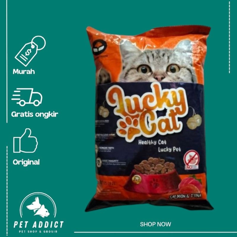 Lucky CAT DRY FOOD FRESHPACK CAT FOOD 500GR | Shopee Malaysia