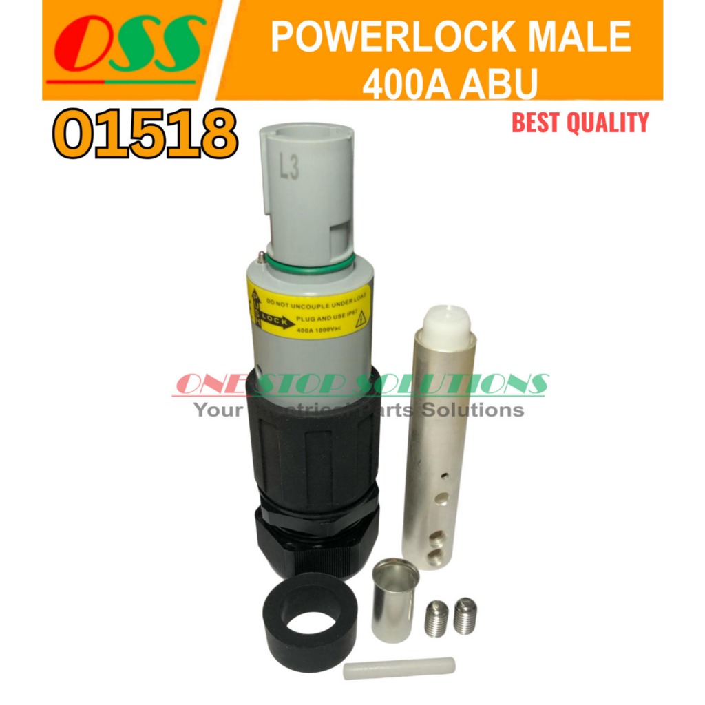 Powerlock PLUG 400A POWER LOCK 400 A MALE ABU | Shopee Malaysia