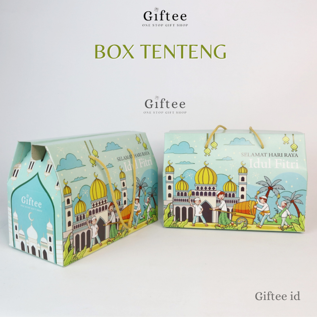 Eid BOX PREMIUM DOUBLE BOX EID PACKAGING PARCEL SOUVENIR BOX HAMPERS ...