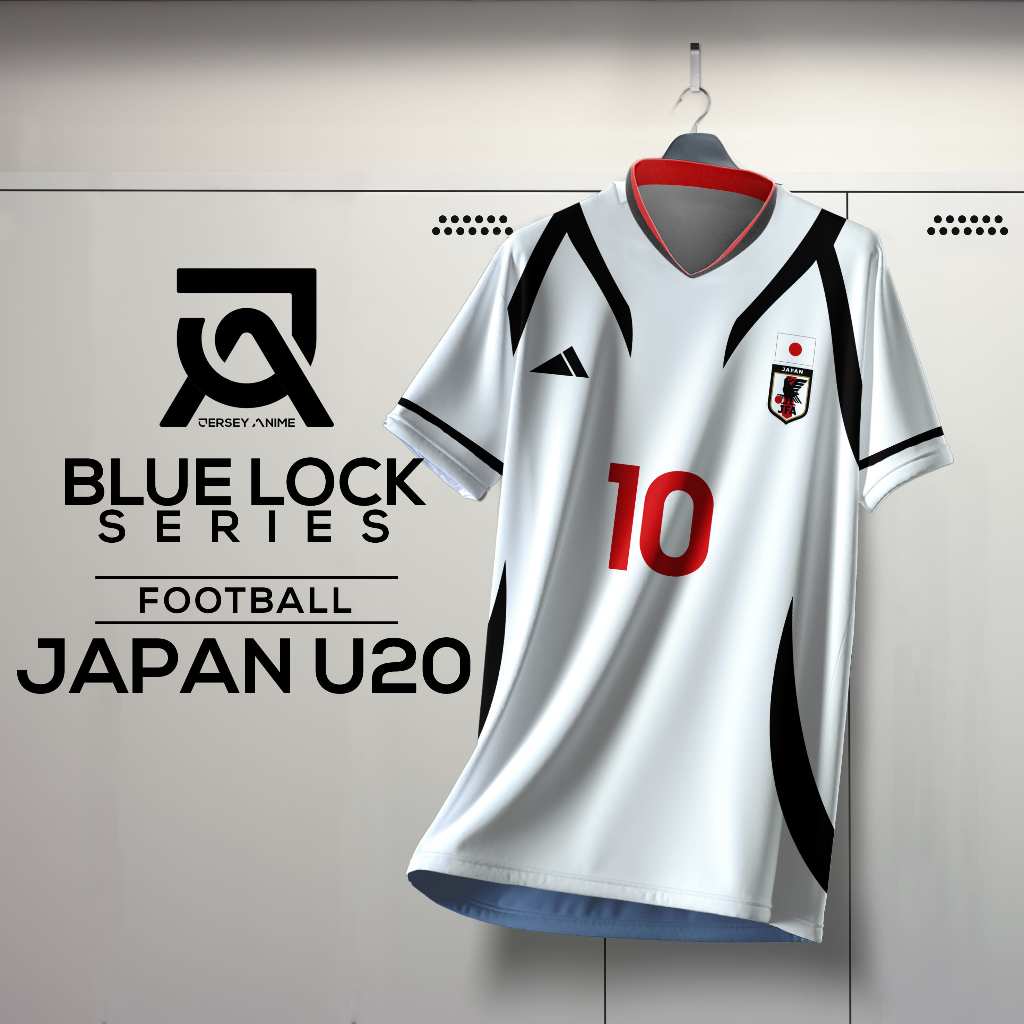 Bluelock JERSEY-JAPAN U20 SERIES-AIKU-SAE-SHIDOU|Football | Shopee Malaysia
