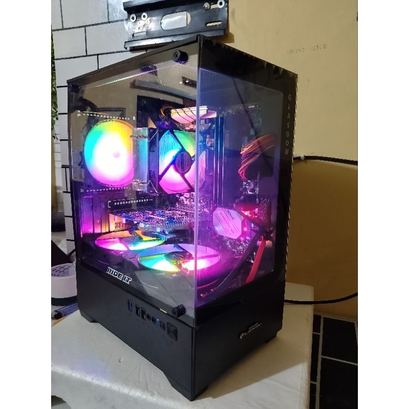 Transparent M-ITX M-ATX PC GAMING CASE COVER | Shopee Malaysia