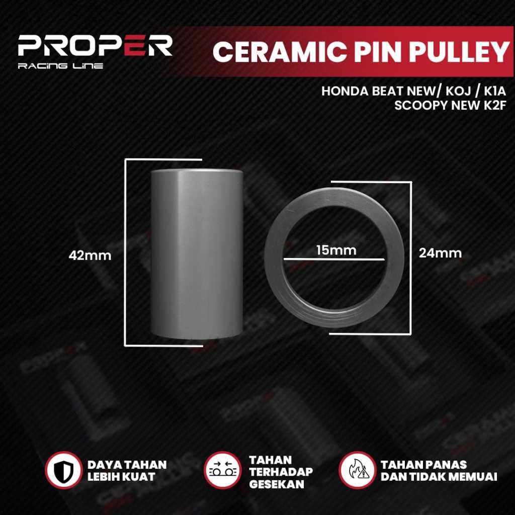 Boshing Pulley PROPER RACING LINE New Beat Deluxe Scoopy Prestige Genio ...