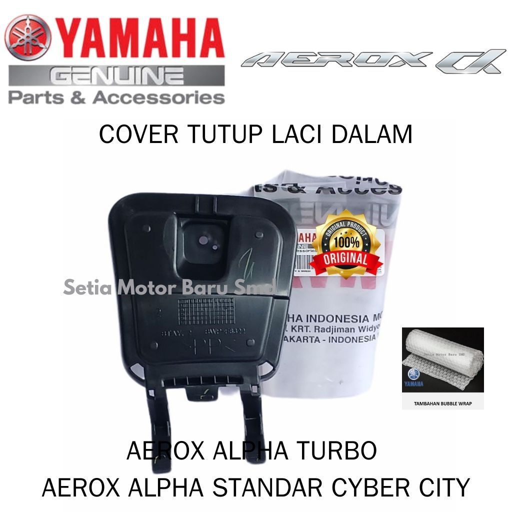 Original Yamaha Aerox Alpha Standard Cyber City Turbo Drawer Cover ...