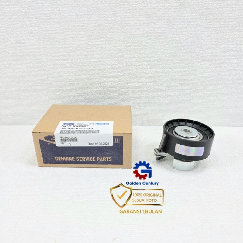 Pulley PULI TENSIONER FAN BELT FORD FIESTA 1.4 1.6 ORI GUARANTEE ...