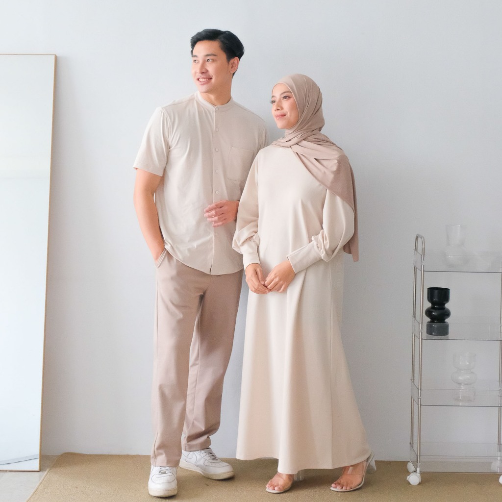 Isla Maja Family Cream - Couple Clothes - Family Eid Clothing Set ...