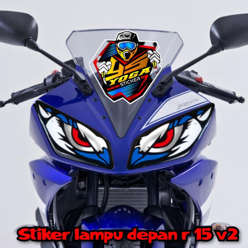 MATA Cutting sticker for variations of eagle eye headlights r 15 v2 ...